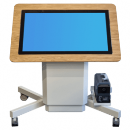 43" Promultis Mobile Touchscreen Table for Care Homes